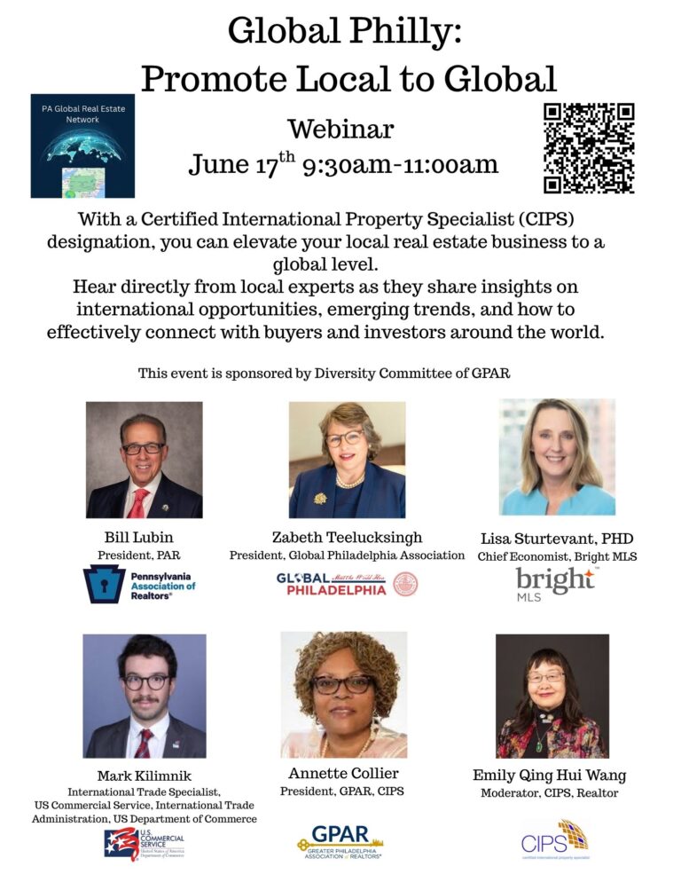 Global Philly: Promote Local to Global Webinar - Greater Philadelphia ...