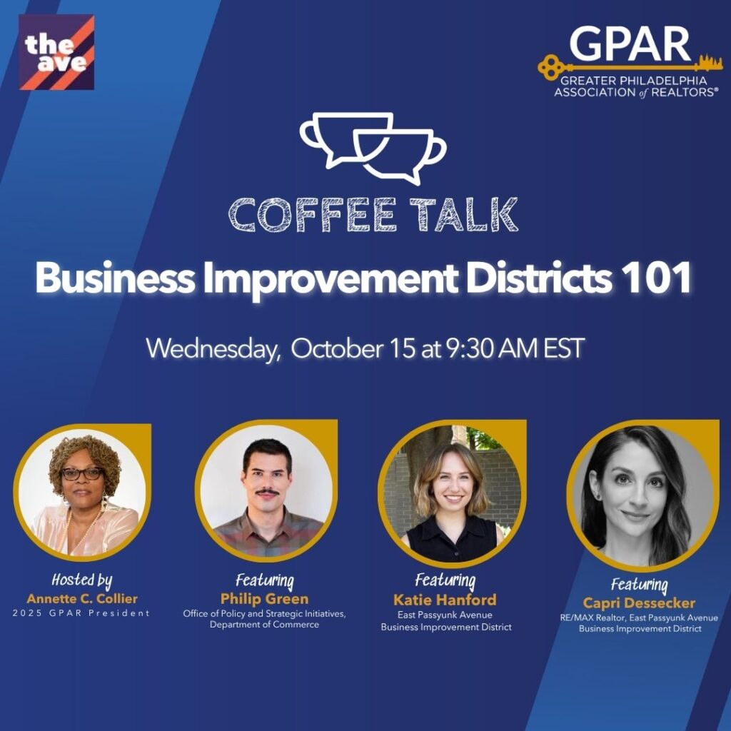 Coffee Talk with Business Improvement Districts 101 - Greater ...